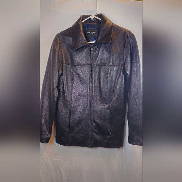 Jackets & Coats | Jacob Stevens New York Leather Jacket | Poshmark